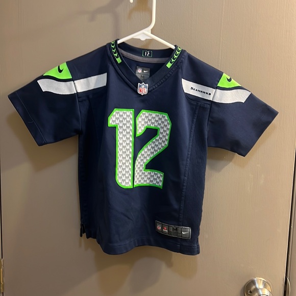 NFL | Shirts & Tops | Seahawk Official Childs Medium Jersey | Poshmark